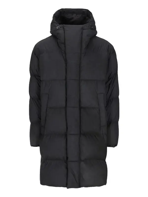 Herno Hooded Padded Coat - Black