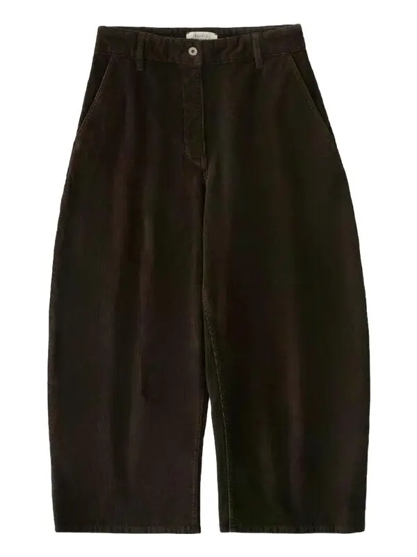 Studio Nicholson Chalco Corduroy Wide-leg Trousers - Brown