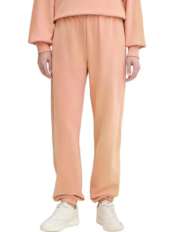 Patrizia Pepe Cotton Track Pants - Orange