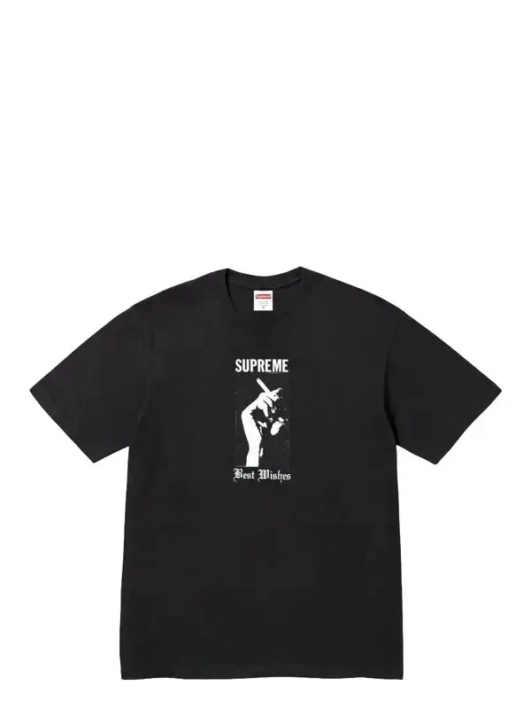 Supreme Wish Graphic-print T-shirt - Black