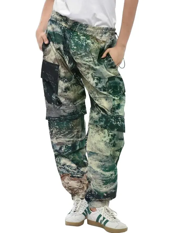 Stella McCartney Printed Cargo Trousers - Green