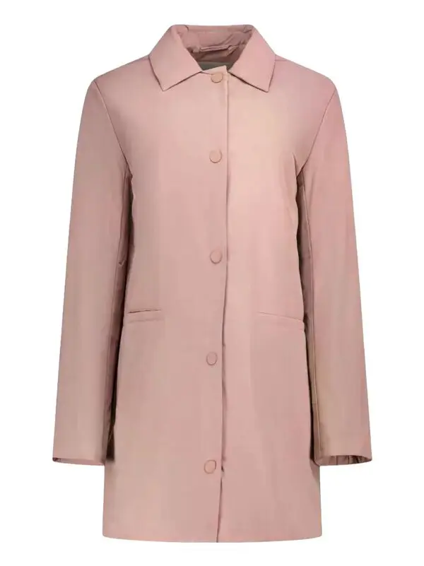 Max Mara Single-breasted Coat - Pink