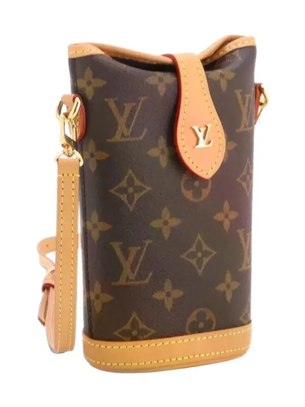 LOUIS VUITTON Fold Me Pouch Monogram Canvas Crossbody Bag - Brown