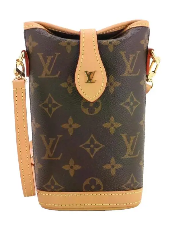 LOUIS VUITTON Fold Me Pouch Monogram Canvas Crossbody Bag - Brown