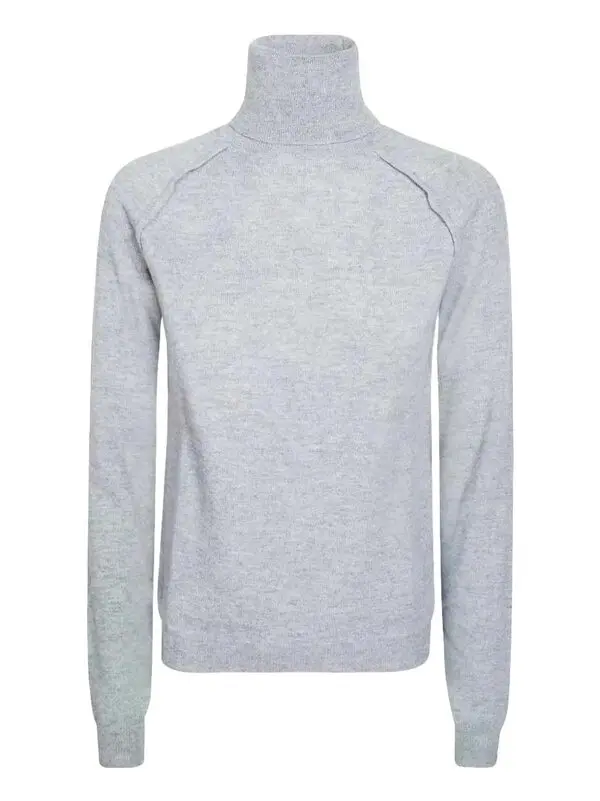 DONDUP Roll-neck Sweater - Grey