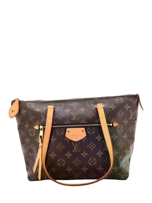 LOUIS VUITTON Iena Tote Monogram Canvas Pm Shoulder Bag - Brown