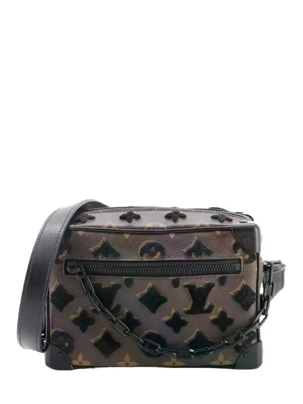 LOUIS VUITTON Soft Trunk Bag Monogram Tuffetage Canvas Mini Crossbody Bag - Brown