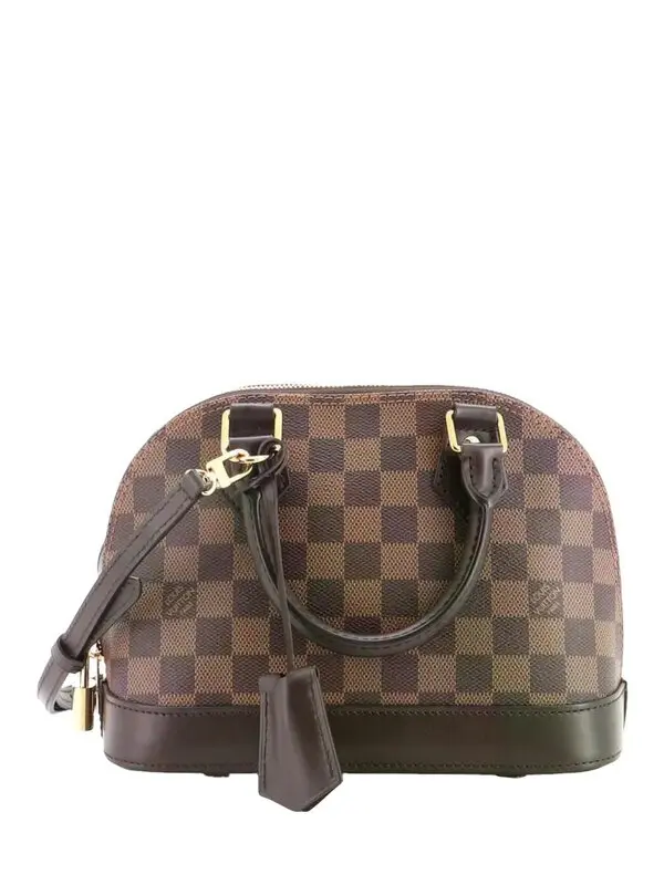 LOUIS VUITTON Alma Handbag Damier Bb Shoulder Bag - Brown