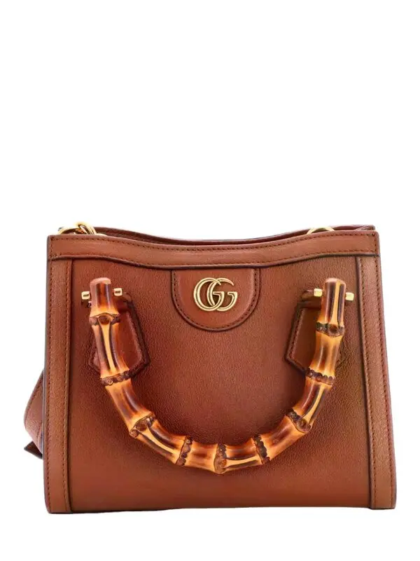 Gucci Diana Mini Tote Crossbody Bag - Brown