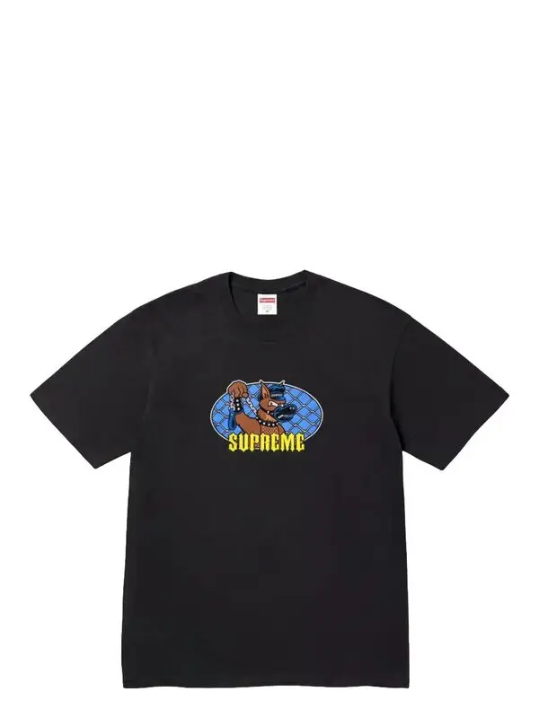 Supreme Leash Graphic-print T-shirt - Black