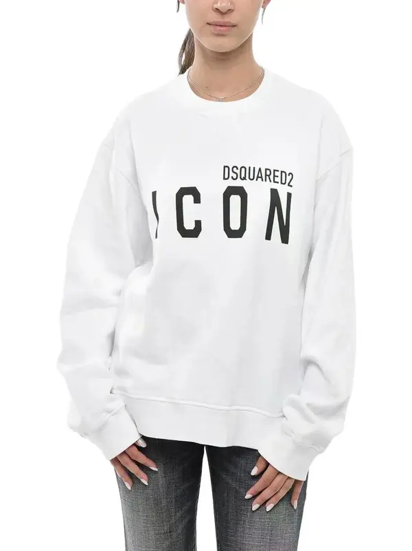 Dsquared2 Icon Logo Sweatshirt - White