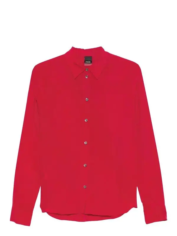 Pinko Silk Shirt - Red