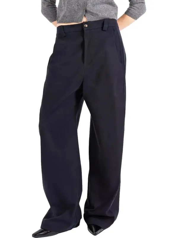 SOCIETE ANONYME Bloom Wide-leg Trousers - Blue