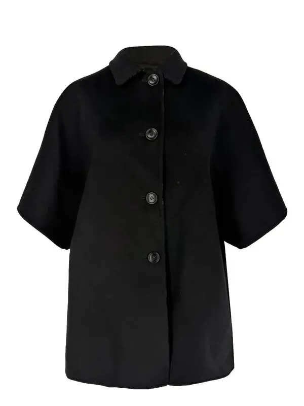 Gucci Gg Reversible Coat - Black