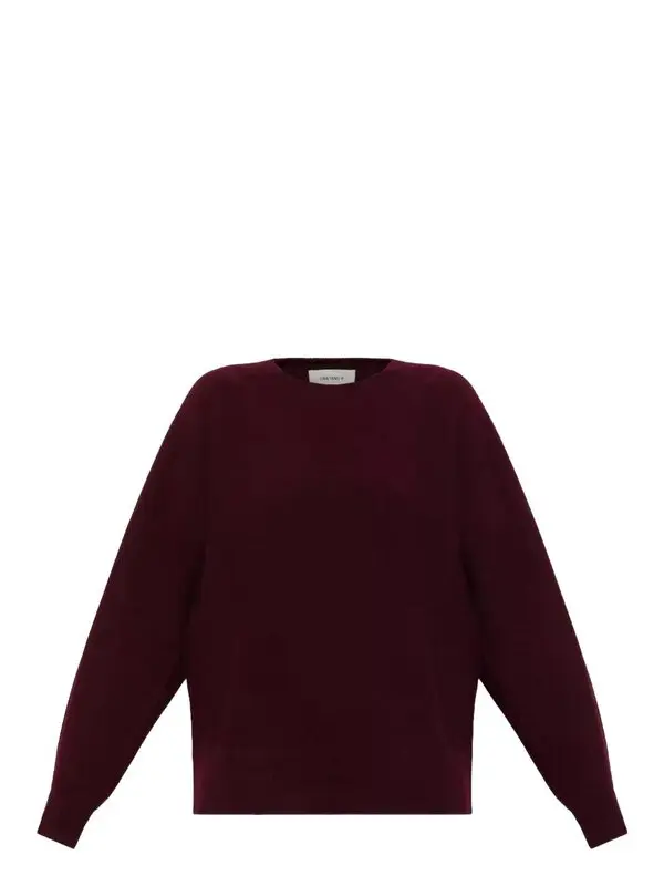 LISA YANG Cashmere Crew Neck Sweater - Red