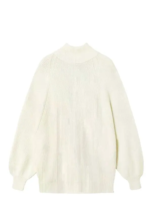 TWINSET Oversized Roll Neck Jumper - Neutrals
