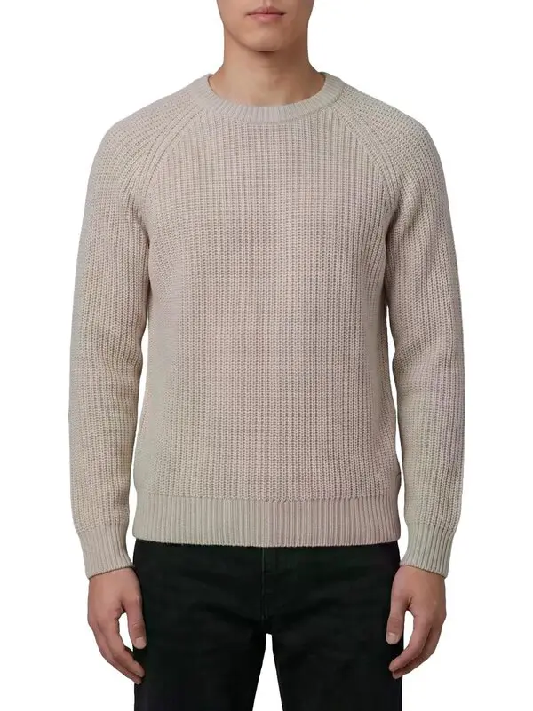 LISA YANG Soren Ribbed-knit Cashmere Sweater - Neutrals
