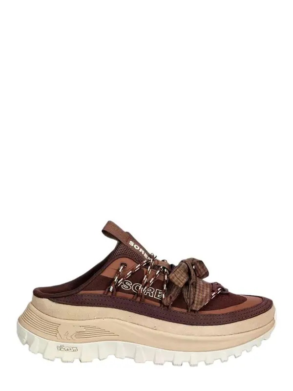 Sorel Bow Detail Logo Print Sneakers - Brown
