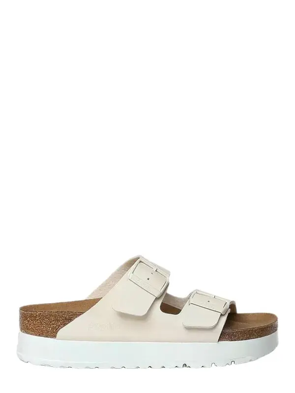 BIRKENSTOCK Arizona Flex Platform Sandals - Neutrals
