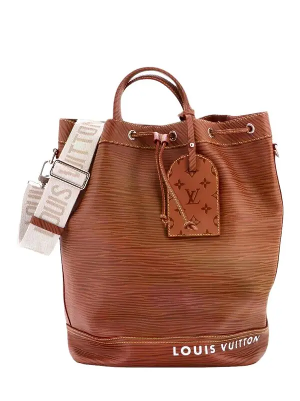 LOUIS VUITTON Maxi Noe Sling Bag Epi Leather Bucket Bag - Brown