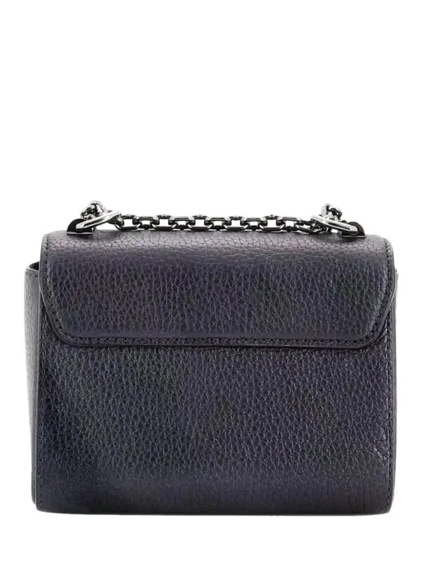 LOUIS VUITTON Twist Handbag Taurillon Leather Mini Crossbody Bag - Blue