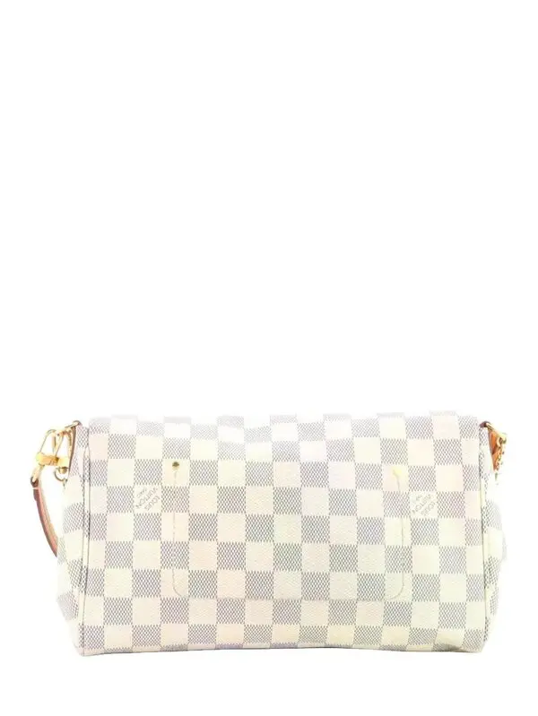 LOUIS VUITTON Damier Mm Crossbody Bag - White