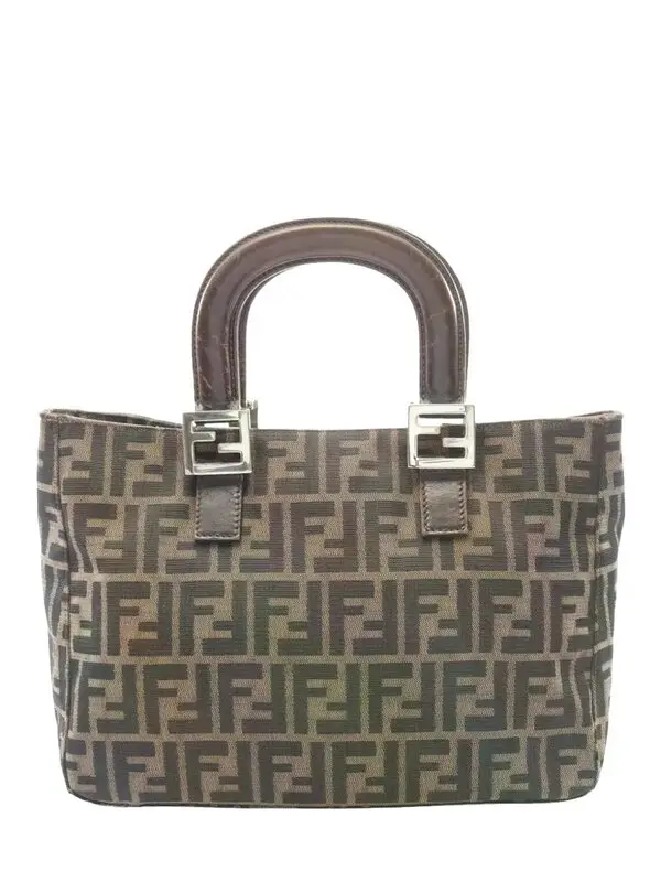 Fendi 2000s Zucca Tote Bag - Brown