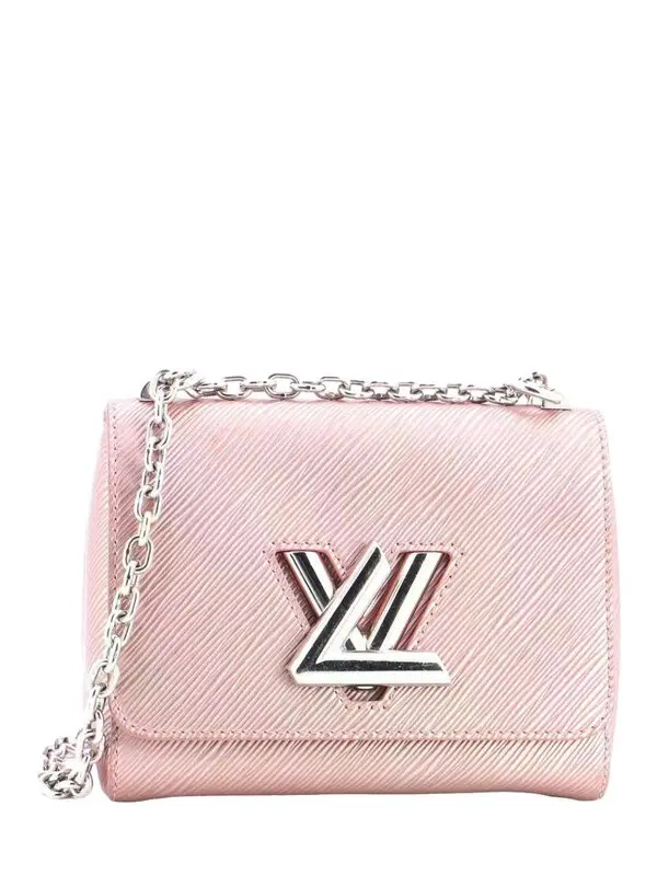 LOUIS VUITTON Twist Handbag Epi Leather Pm Crossbody Bag - Pink