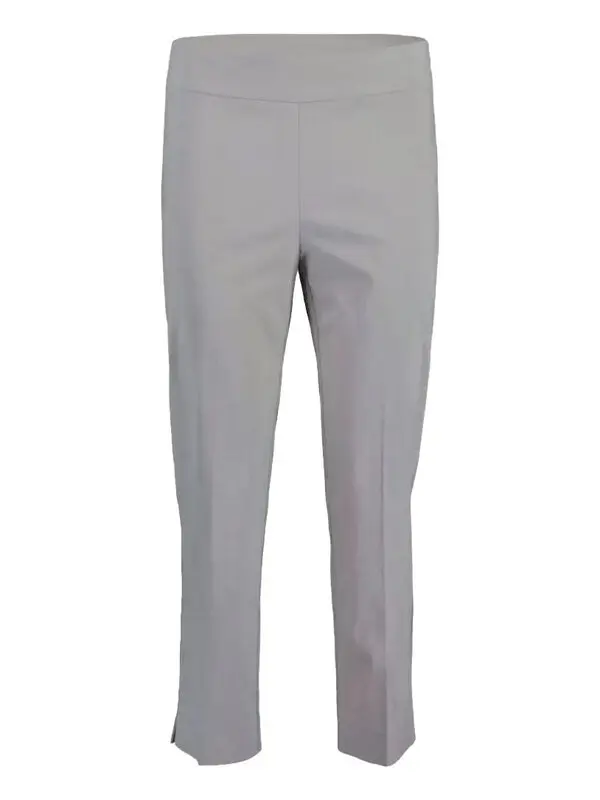 Avenue Montaigne Skinny Cropped Trousers - Grey