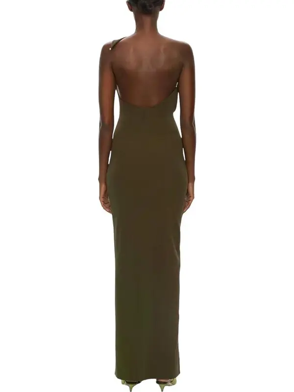 Christopher Esber Concave Wired Maxi Dress - Green