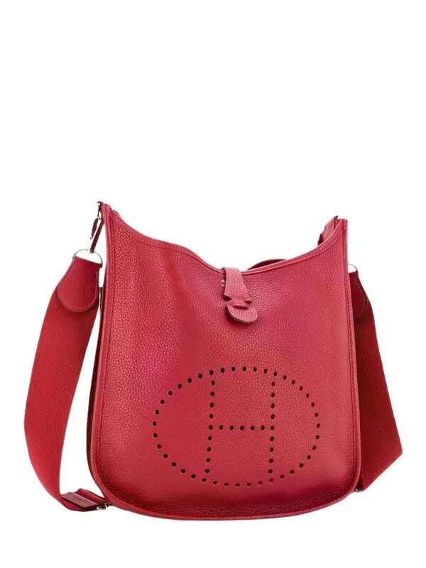 Hermès Evelyne Clemence Pm Bag - Red