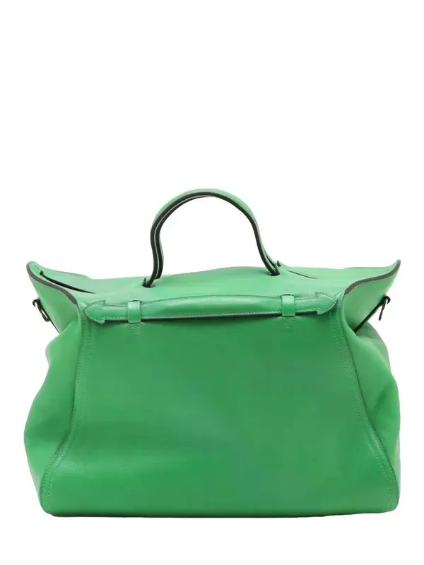 Hermès Evercolor Oxer Satchel - Green
