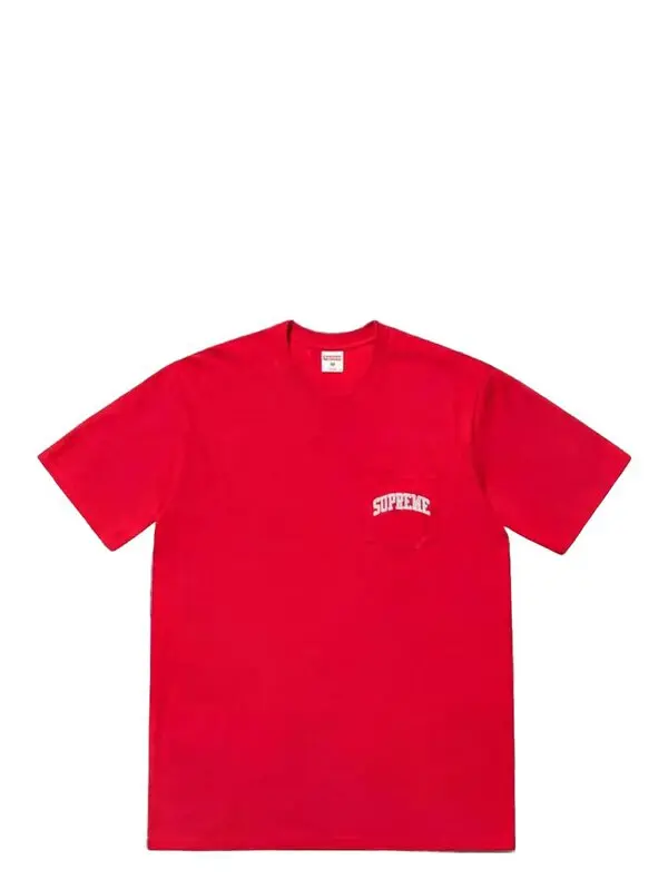 Supreme X Nfl Raiders '47 Pocket T-shirt - Red