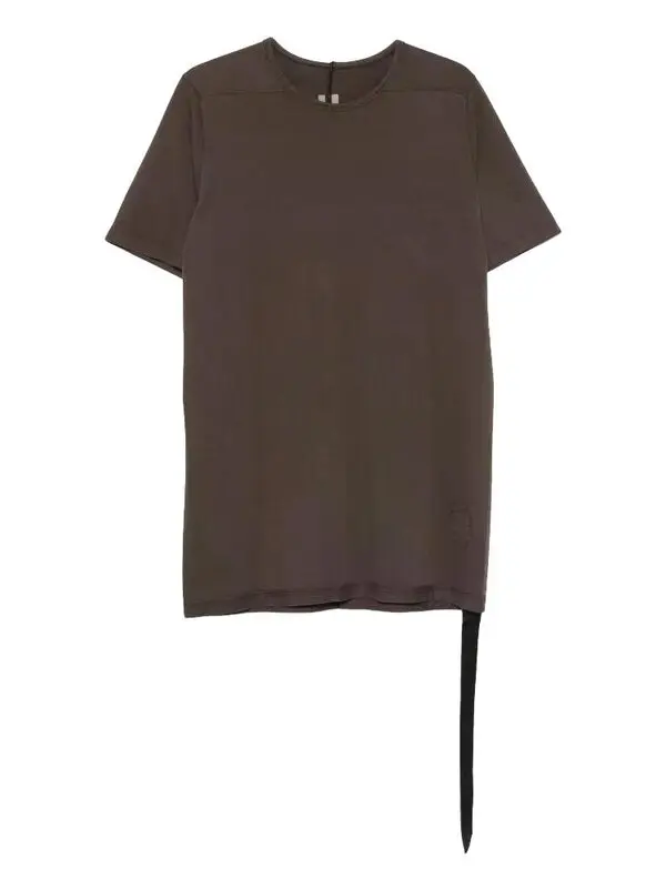 Rick Owens Central-seam Short-sleeve T-shirt - Brown