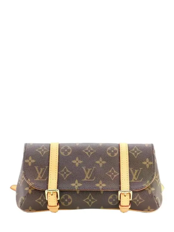 LOUIS VUITTON Monogram Canvas Belt Bag - Brown