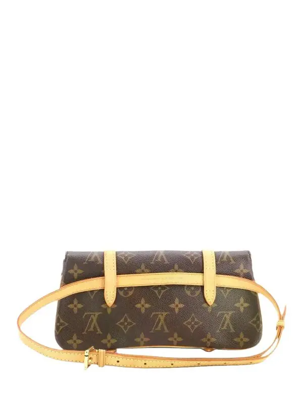 LOUIS VUITTON Monogram Canvas Belt Bag - Brown
