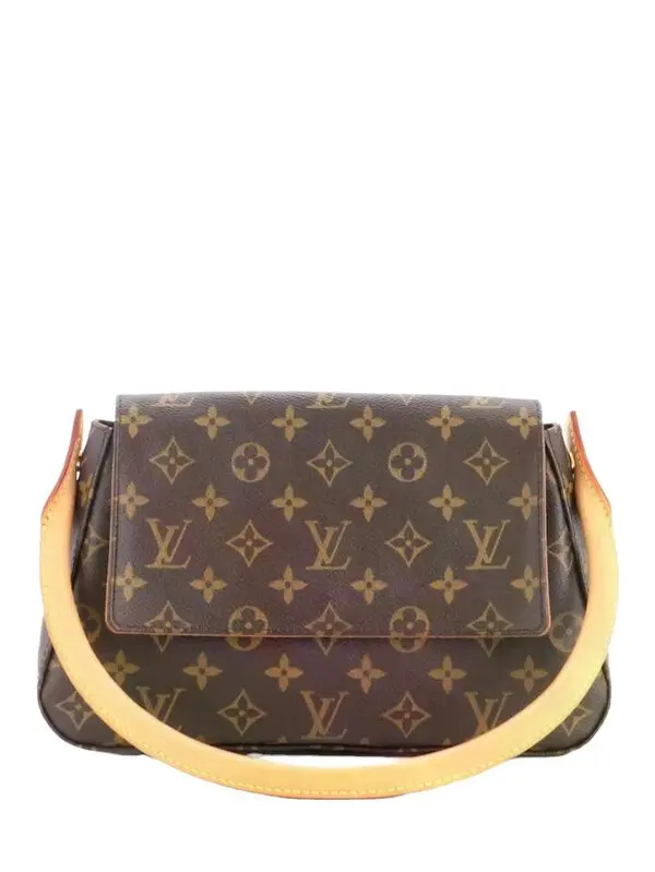 LOUIS VUITTON Monogram Canvas Mini Satchel - Brown