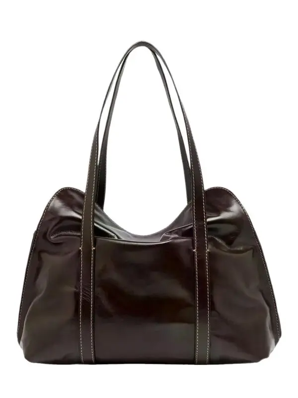 GIANNI CHIARINI Marghe Large Shoulder Bag - Brown