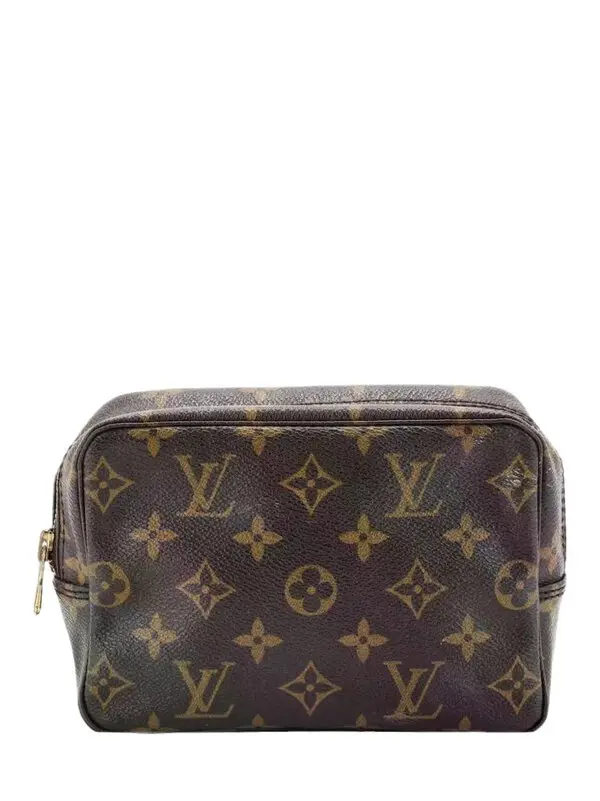 LOUIS VUITTON Monogram Canvas Trousses Toiletry Pouch - Brown