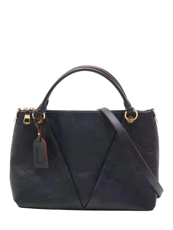 LOUIS VUITTON Monogram Empreinte V Tote Mm Satchel - Blue