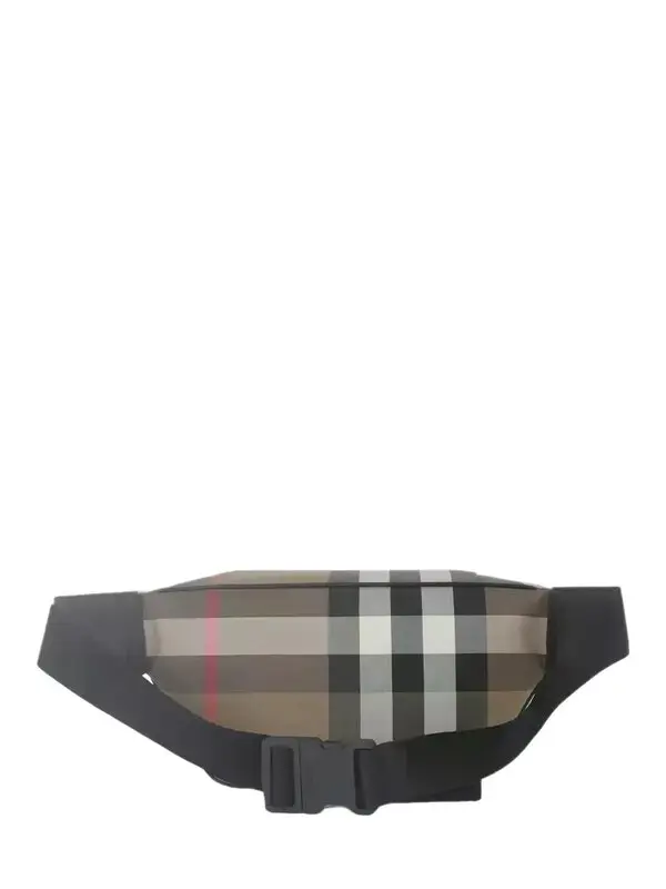 Burberry Sonny Check-pattern Belt Bag - Brown