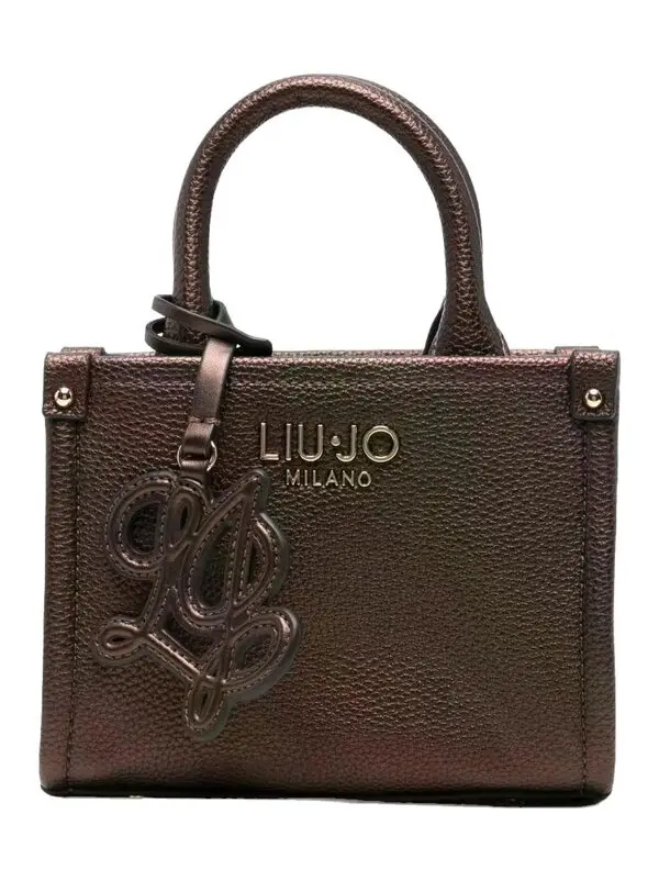 Liu Jo Logo Plaque Tote Bag - Brown