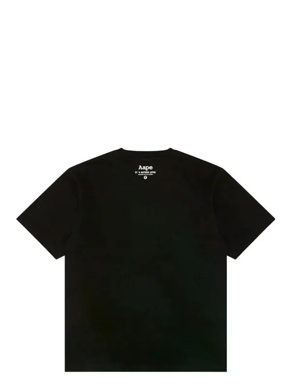 AAPE BY *A BATHING APE Camo Logo T-shirt - Black