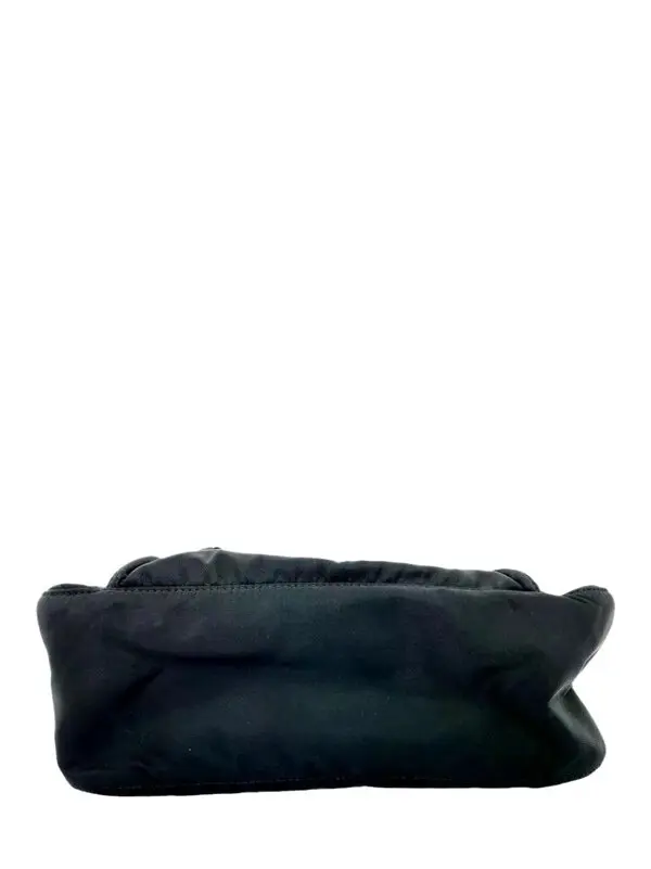 Prada Buckled Messenger Bag - Black