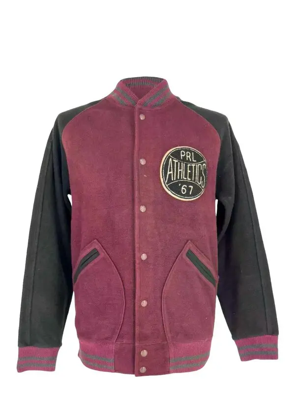 Ralph Lauren Prl Athletics '67 Cotton Bomber Jacket - Red