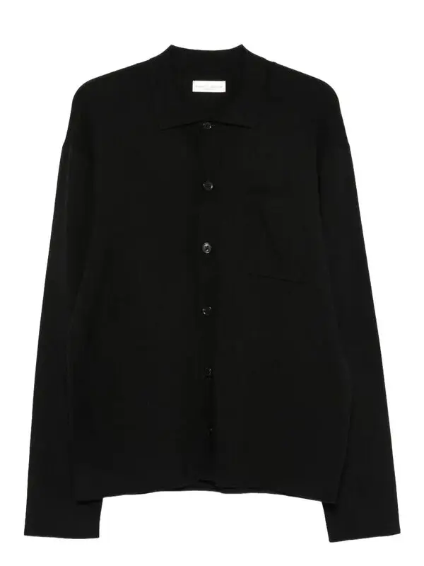 ROBERTO COLLINA Chest-pocket Shirt - Black