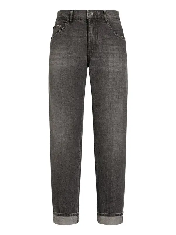 Dolce & Gabbana Denim Trousers - Multicolor