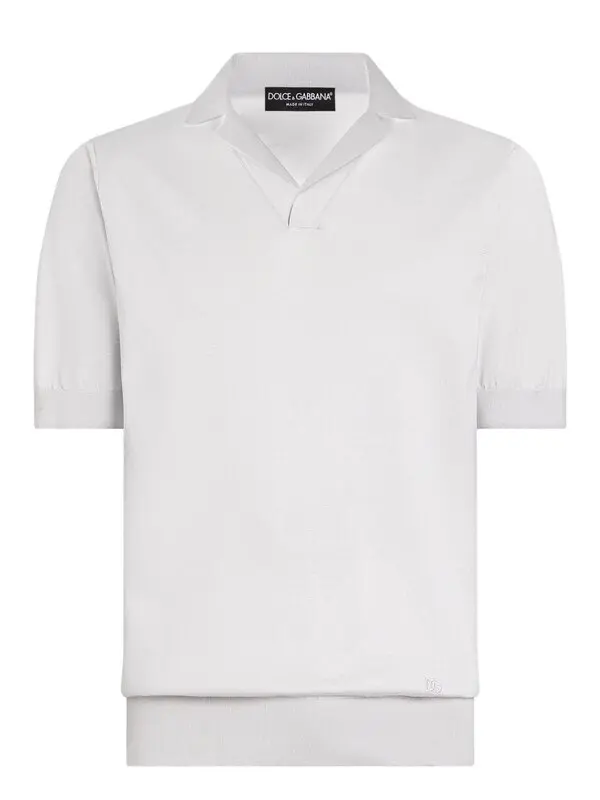 Dolce & Gabbana Polo M/corta - Grey