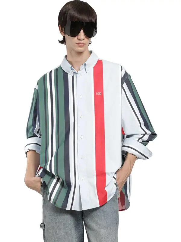 Loewe Shirt In Cotton - Blue
