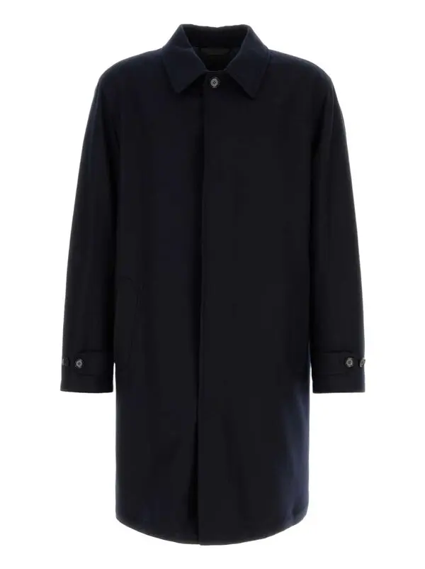 Brioni Car Coat - Blue